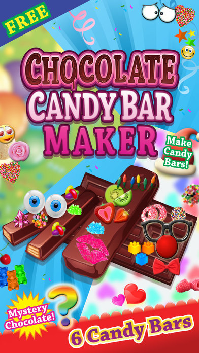 Chocolate Candy Bar Food Maker Game - Make, Decorate & Eat Yummy ...